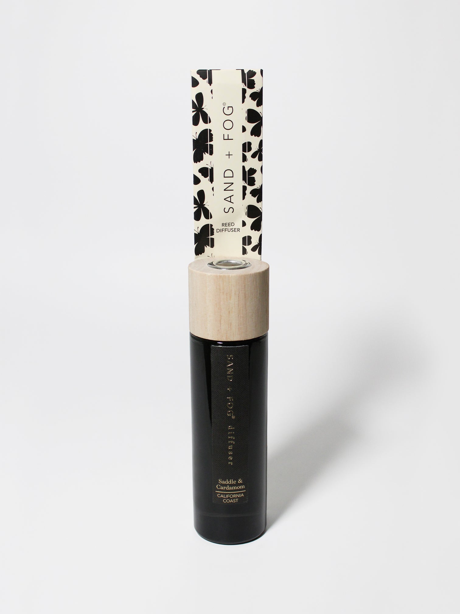 Saddle & Cardamom 100 ml Reed Diffuser – Sand + Fog