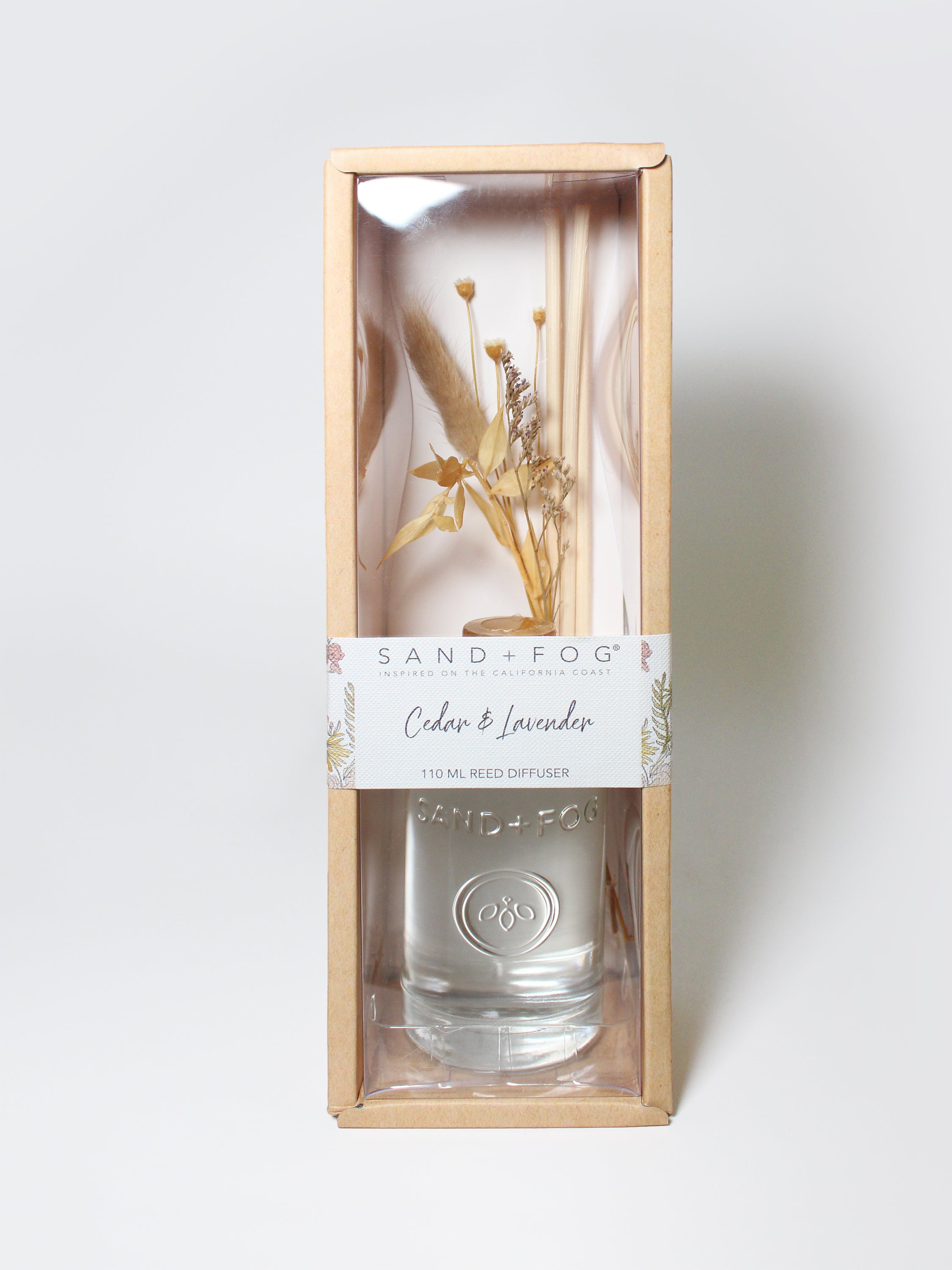 Sand + Fog Cedar Lavender reed diffuser