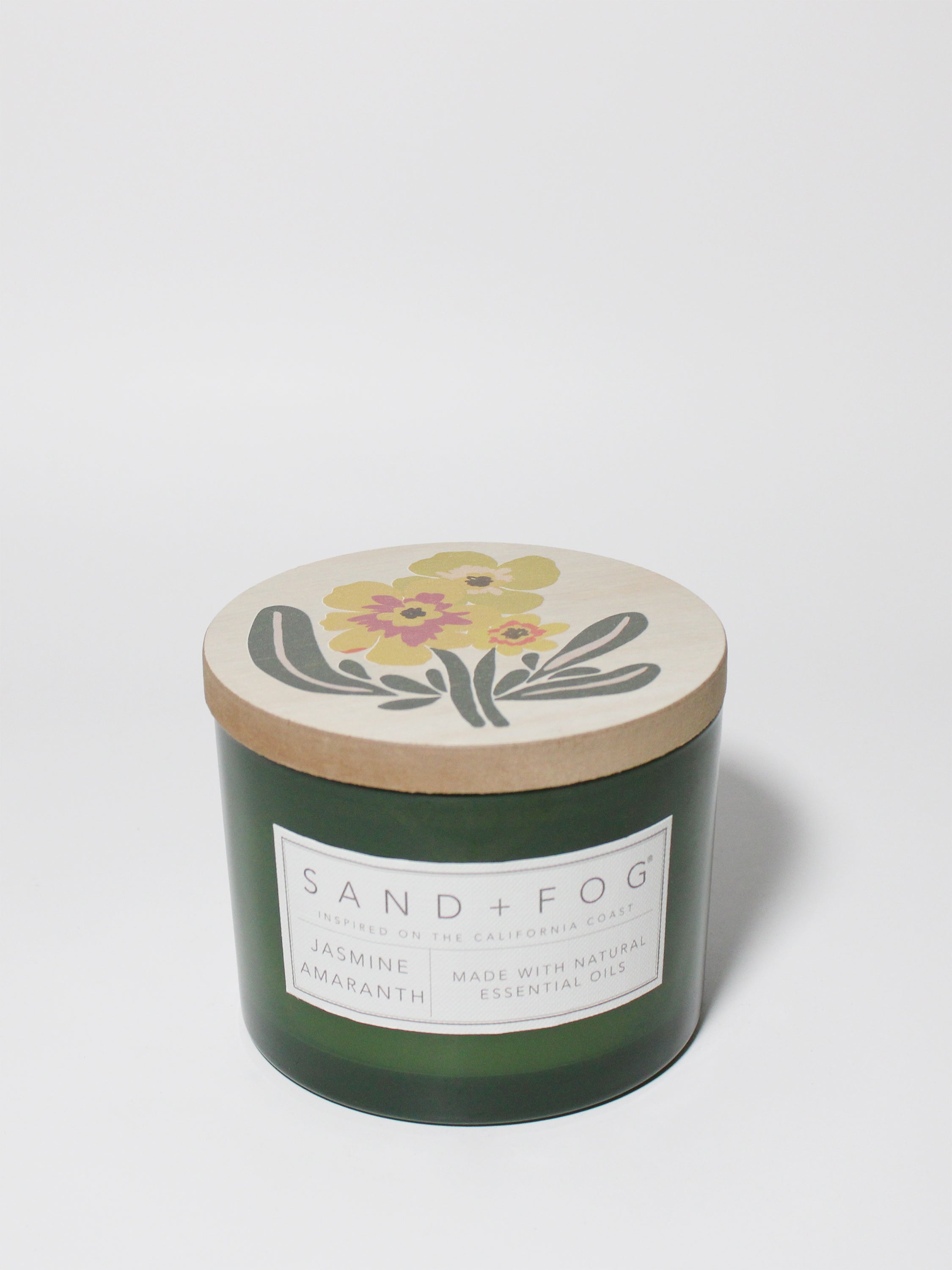 Sand + Fog Jasmine Amaranth 12 oz scented candle