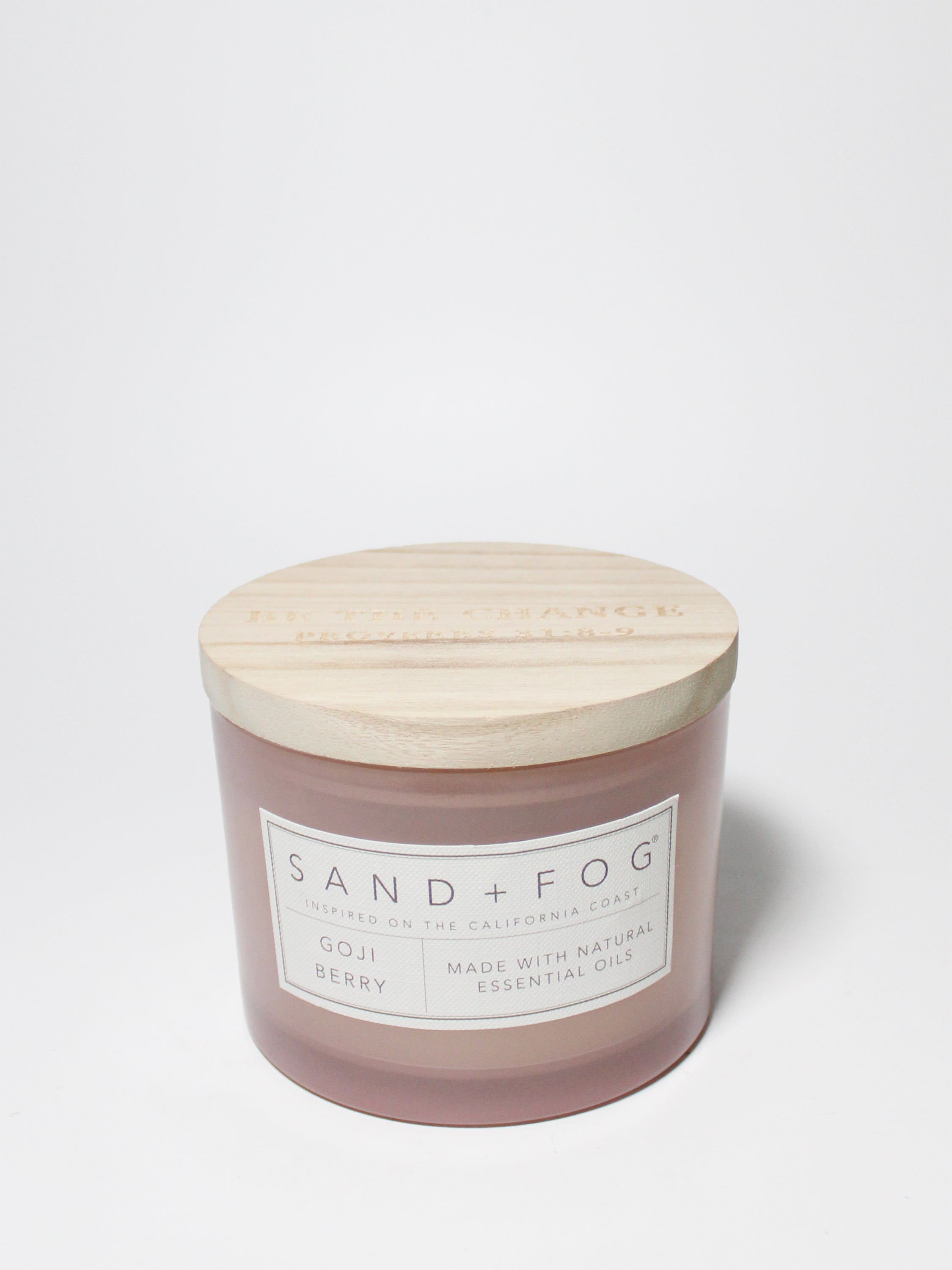 Sand + Fog Goji Berry 12 oz scented candle