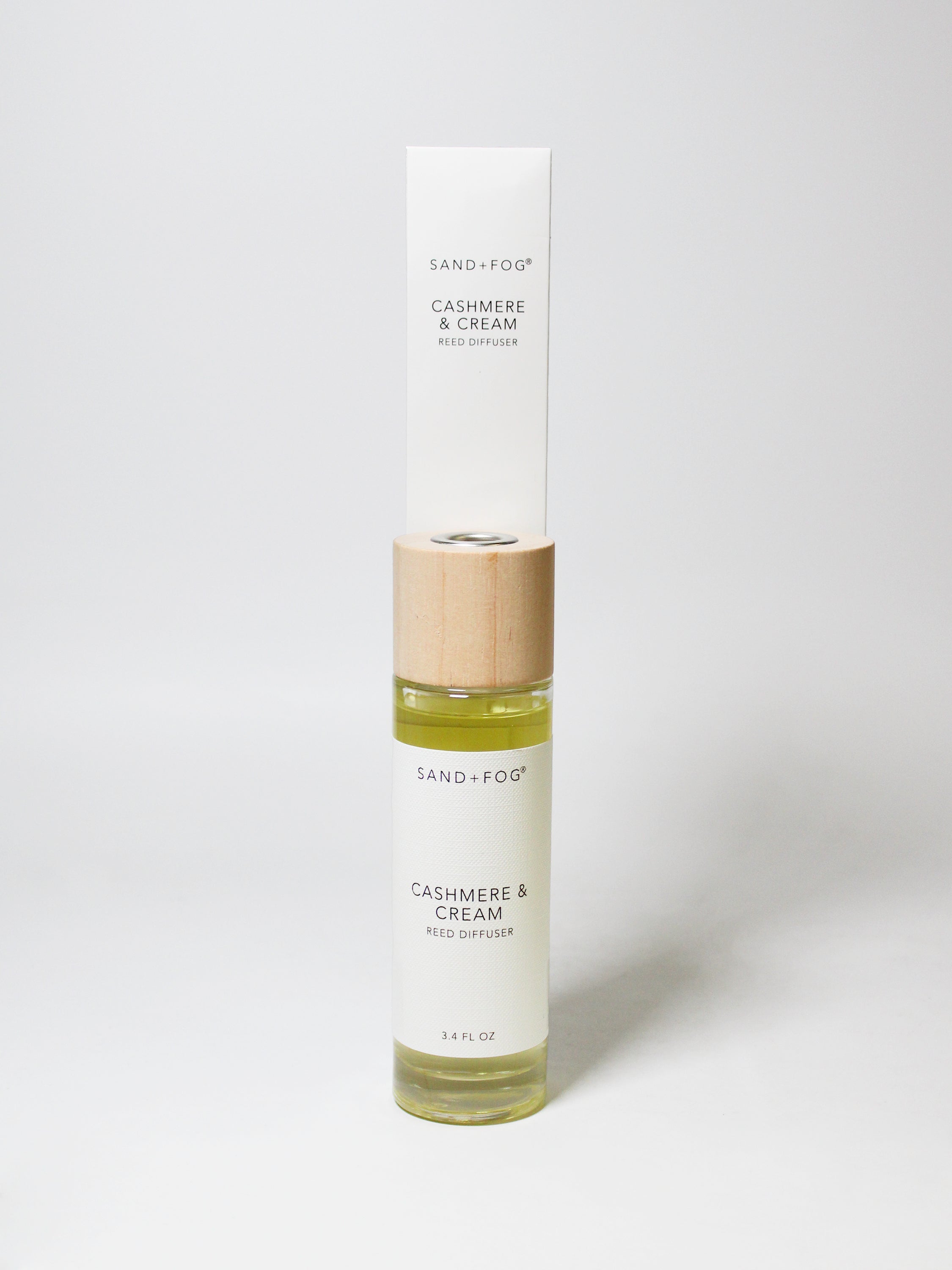 Cashmere & Cream 100 ml Reed Diffuser – Sand + Fog