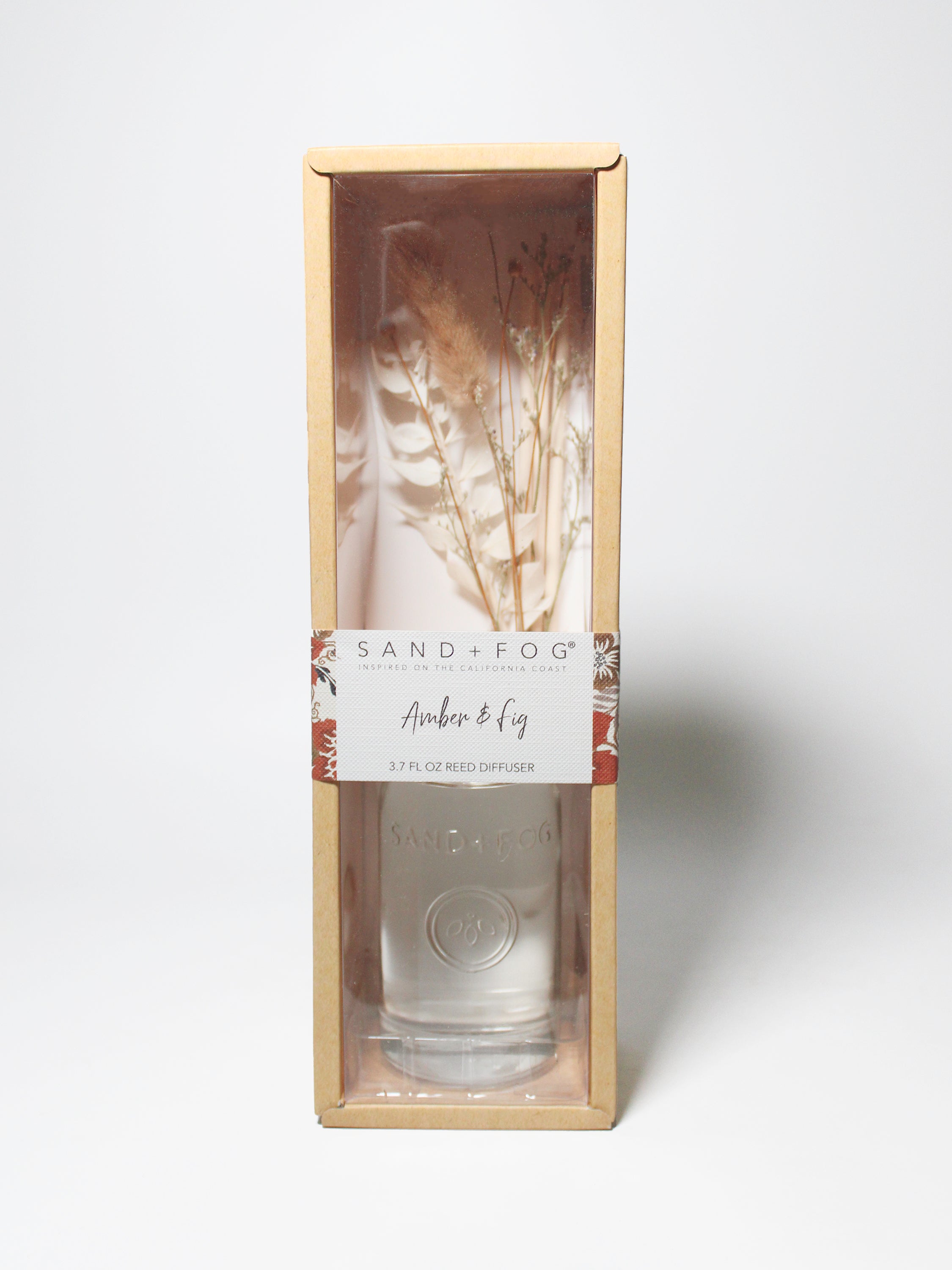 Amber & Fig 110 ml Reed Diffuser – Sand + Fog