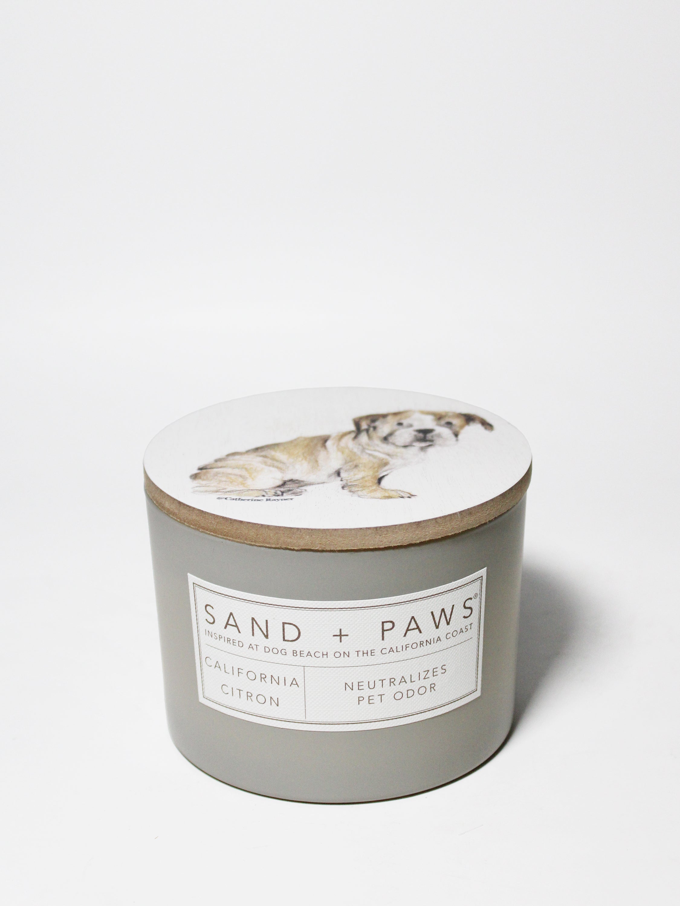 Sand + Paws California Citron 12 oz scented candle – Sand + Fog