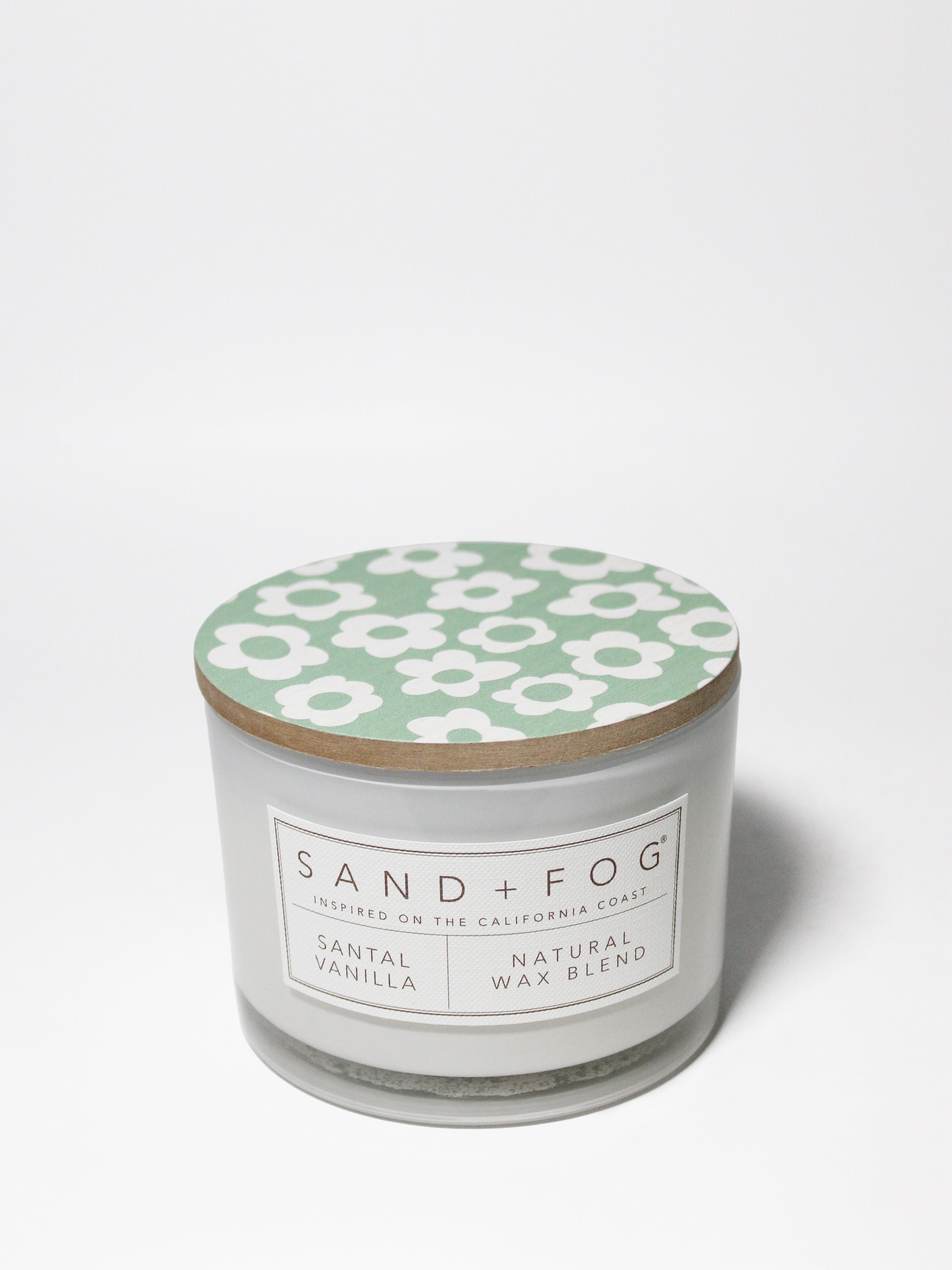Sand + Fog Santal Vanilla 12 oz scented candle