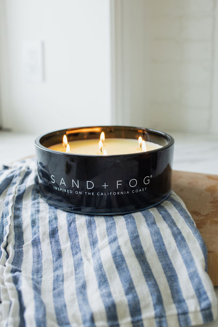 Sand + Fog Teakwood 35 oz scented candle