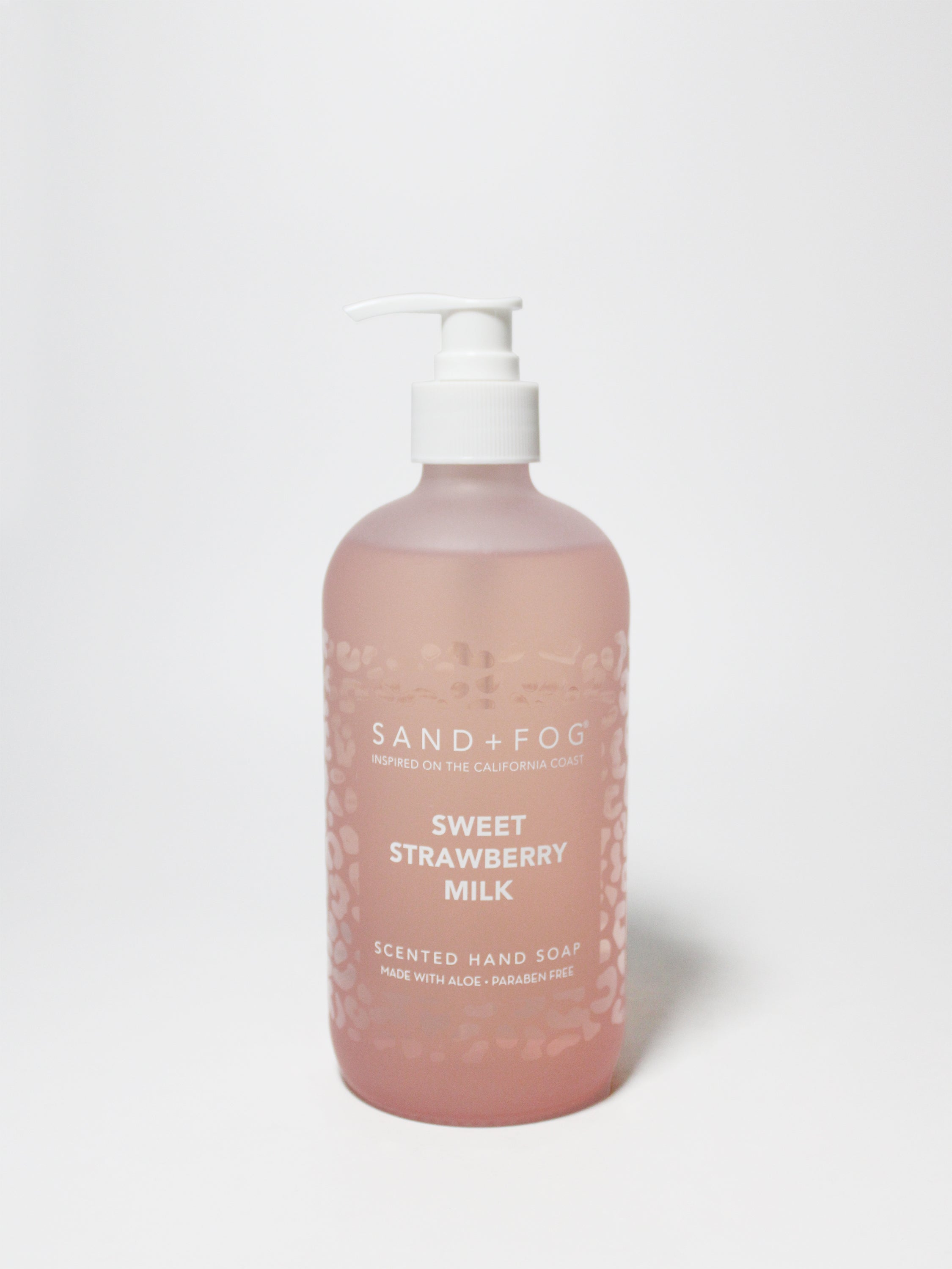 Sweet Strawberry Milk 15.7oz Liquid Hand Soap – Sand + Fog