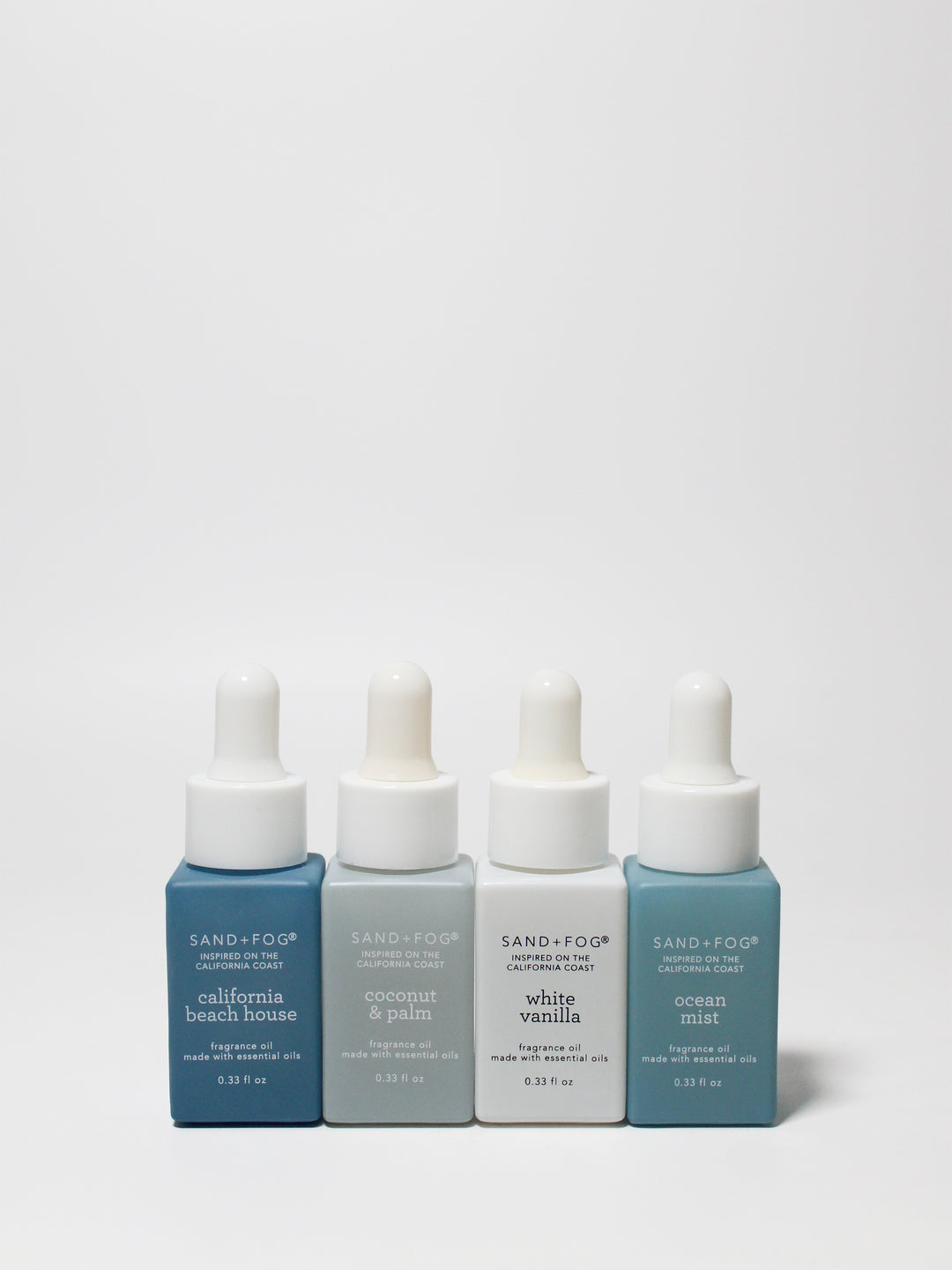 4 Pack Fragrance Diffuser Oils – Sand + Fog