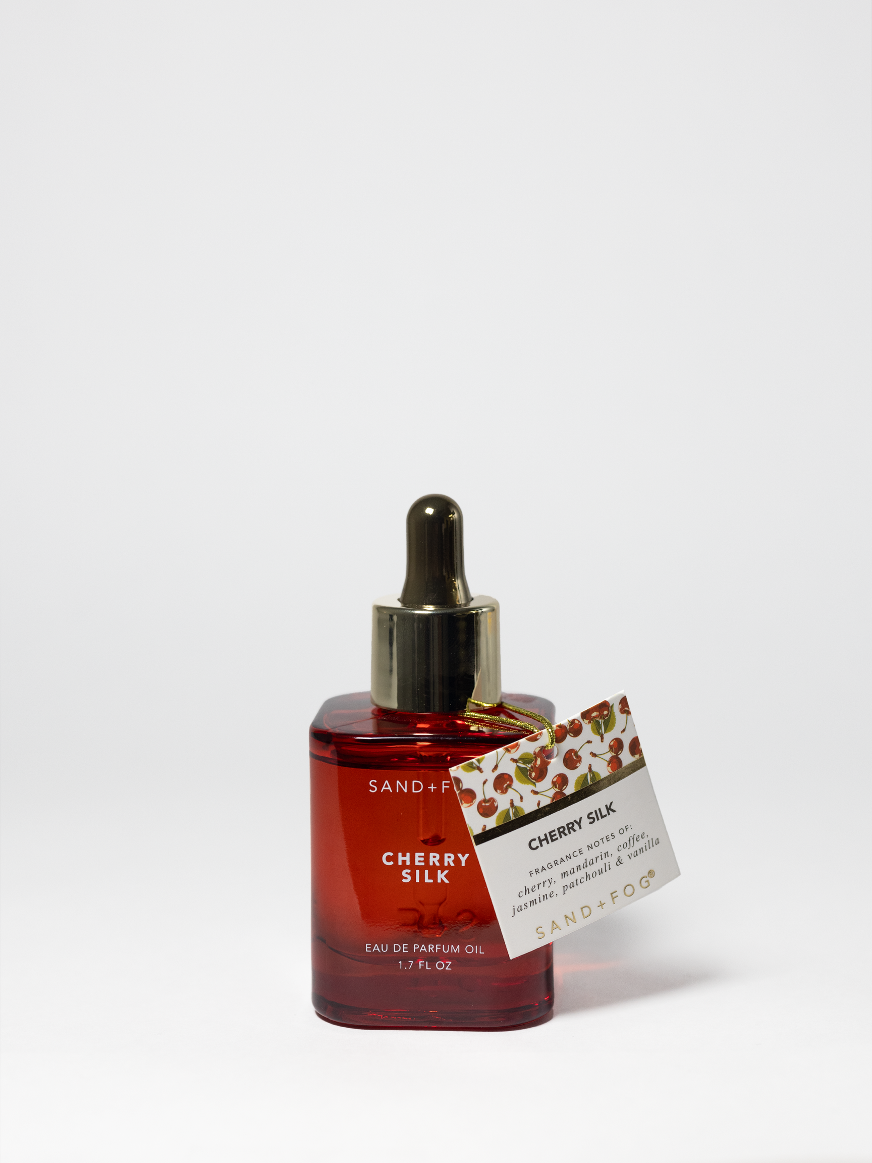Cherry Silk 50 ml Perfume Oil Dropper – Sand + Fog