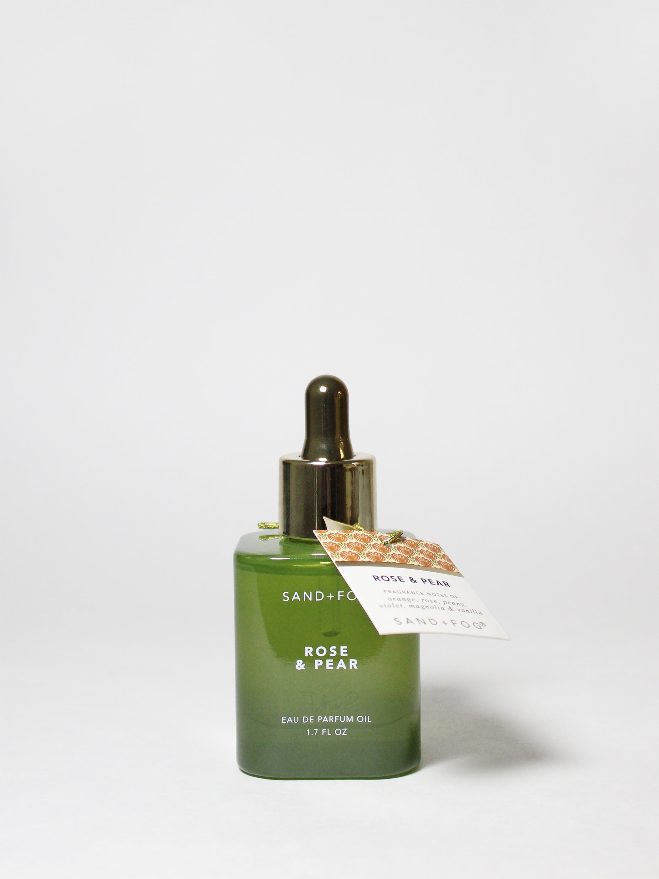 Rose & Pear 50 ml Perfume Oil Dropper – Sand + Fog