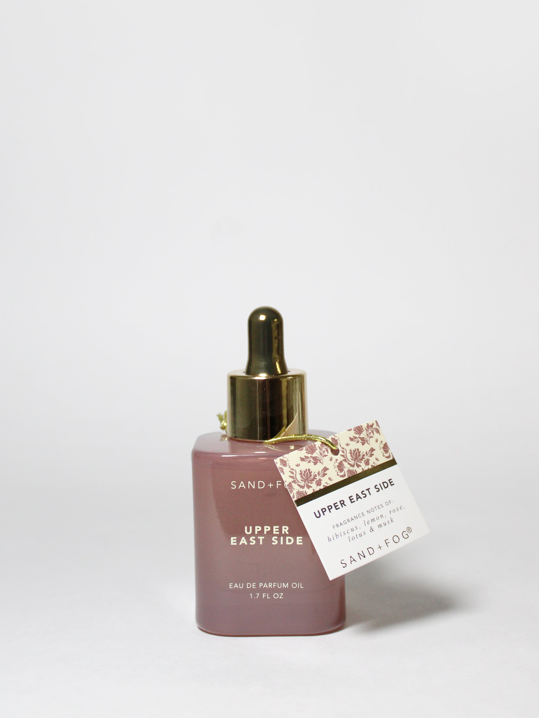 Upper East Side 50 ml Perfume Oil Dropper – Sand + Fog