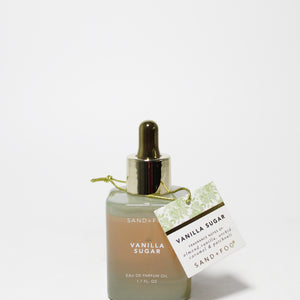 Vanilla Sugar 50ml Perfume Oil Dropper – Sand + Fog