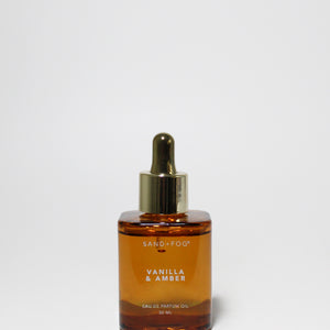 Vanilla & Amber 50ml Perfume Oil Dropper – Sand + Fog