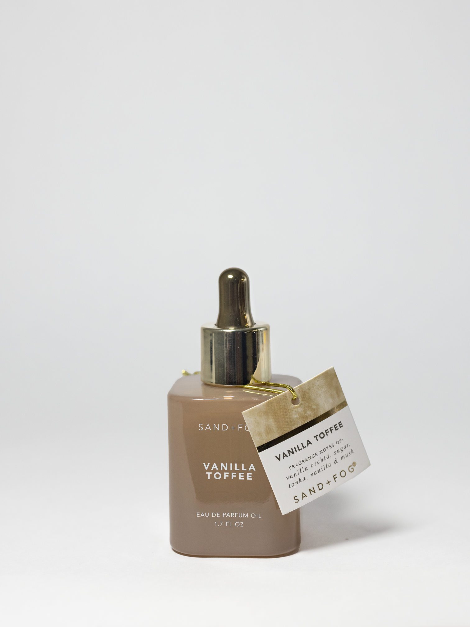 Vanilla Toffee 50 ml Perfume Oil Dropper – Sand + Fog