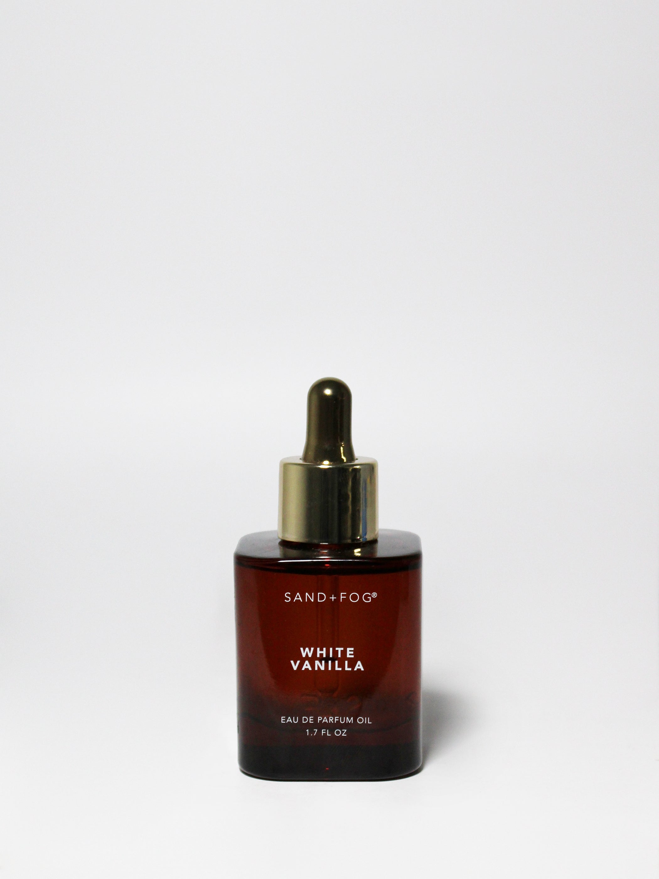 White Vanilla 50ml Perfume Oil Dropper – Sand + Fog