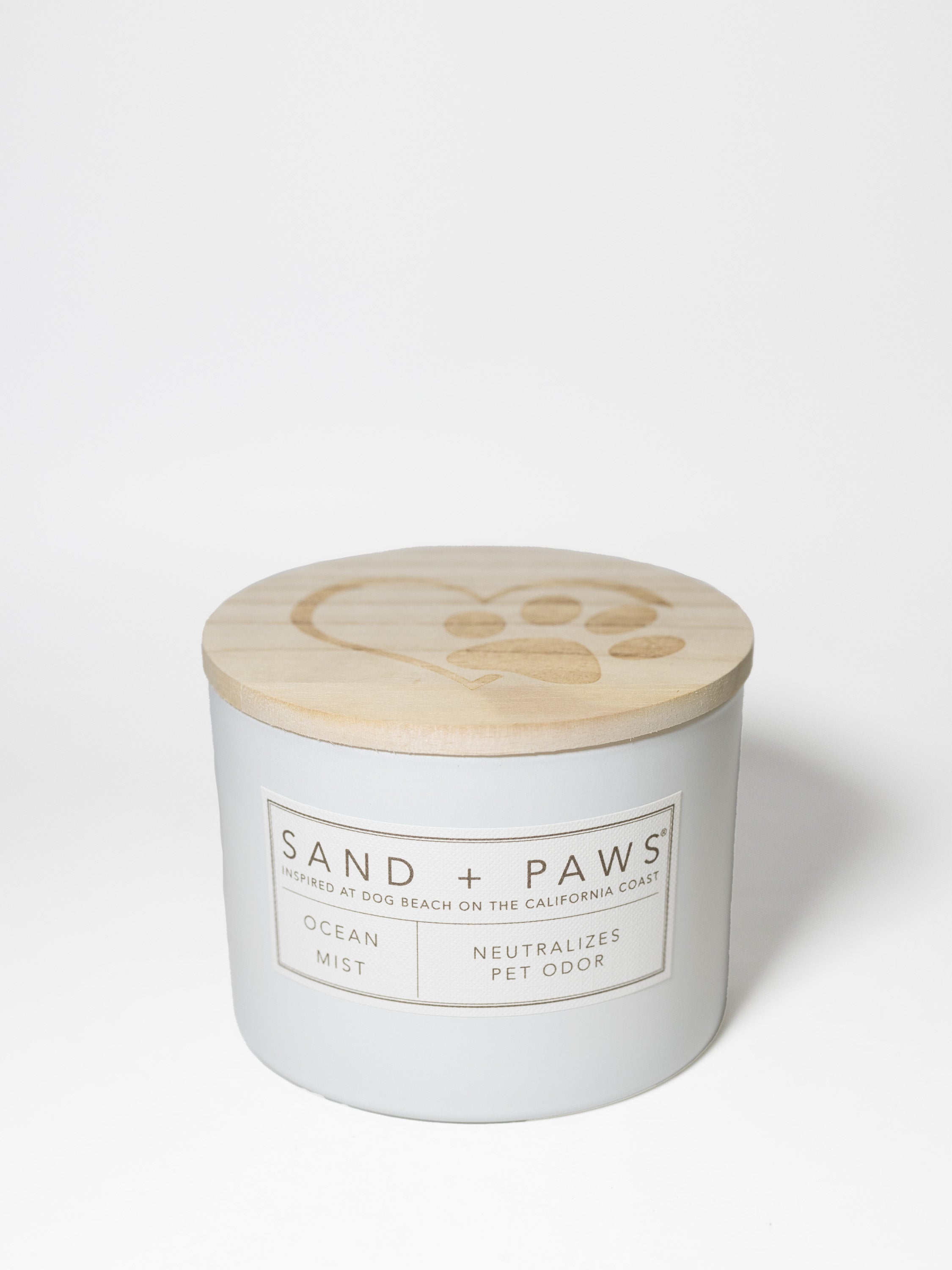 Sand + Paws Ocean Mist 12 oz scented candle – Sand + Fog