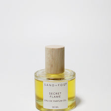 Secret Flame 50ml Perfume Oil Rollerball – Sand + Fog